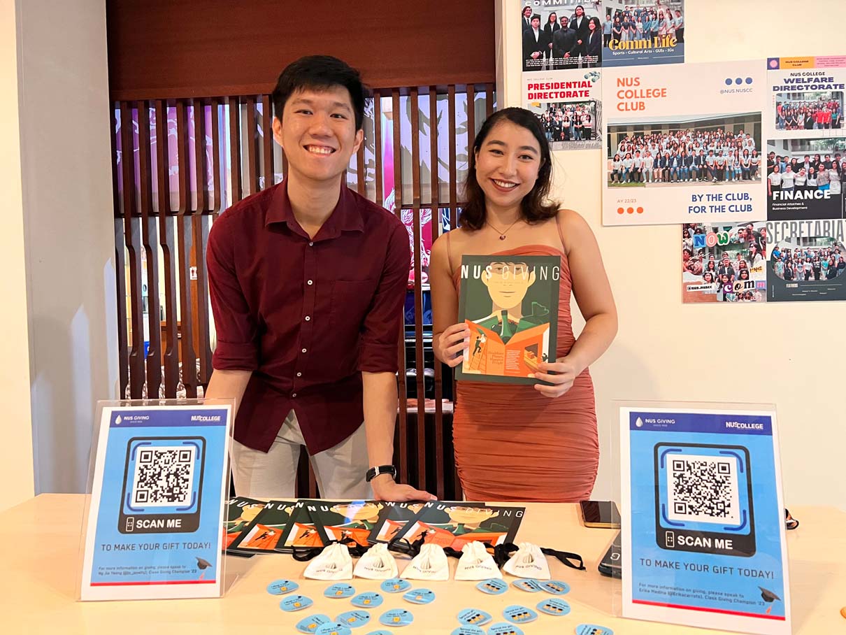 Commencement Class of 2023 Gives Back - Top Achievement Award - NUS College