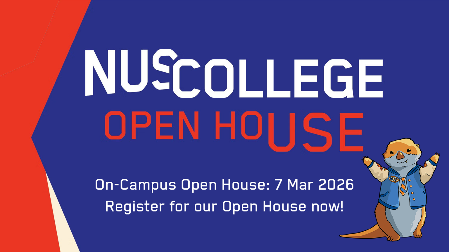 NUSC On-Campus Open House 2026 - NUS College