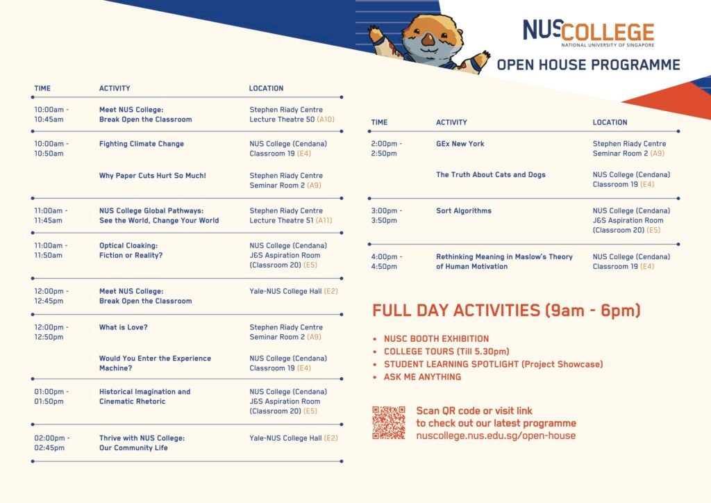 Open House - NUS College
